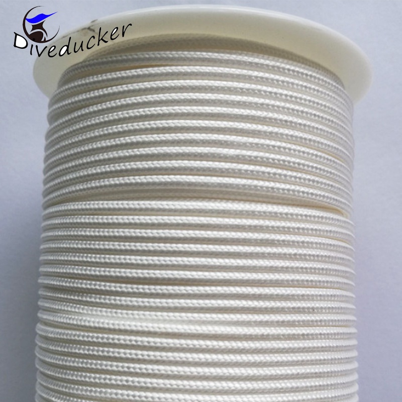 5meter 3mm White Red Yellow black Olive Color Spearfishing Line ...