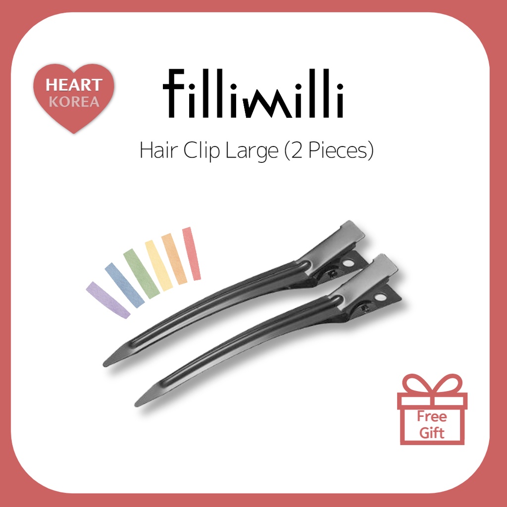 Fillimilli Hair Clip Large 2 Pieces | Shopee Philippines