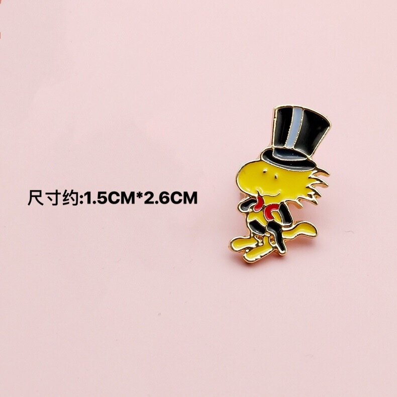 Cartoon Sesame Street Snoopy Enamel Pins Anime Lapel Brooches Cute ...