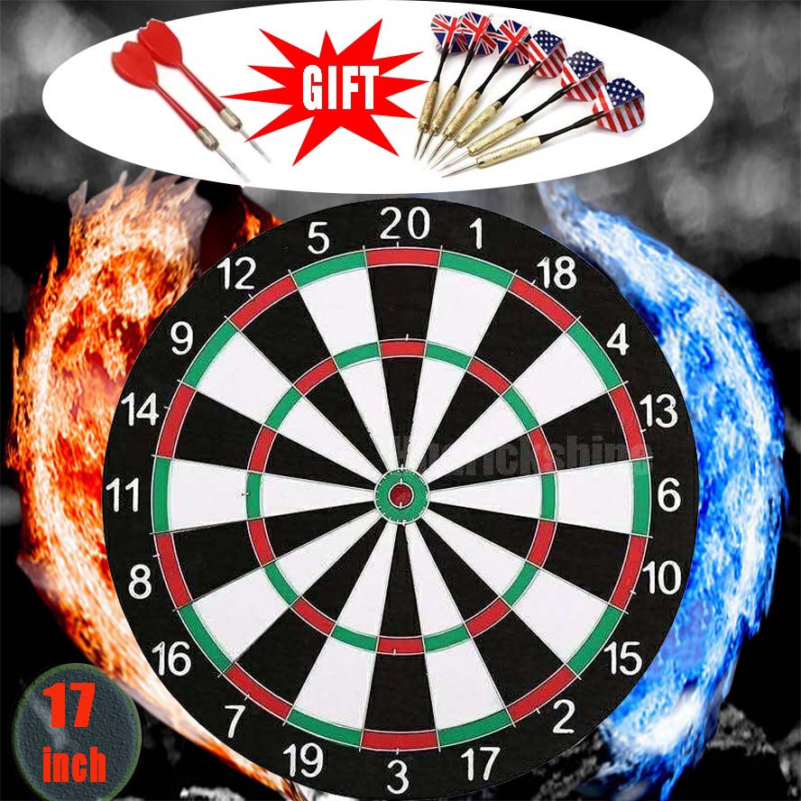 Dart Board Double-Sided Thickened Original Magnetic Set with 8 Darts ...