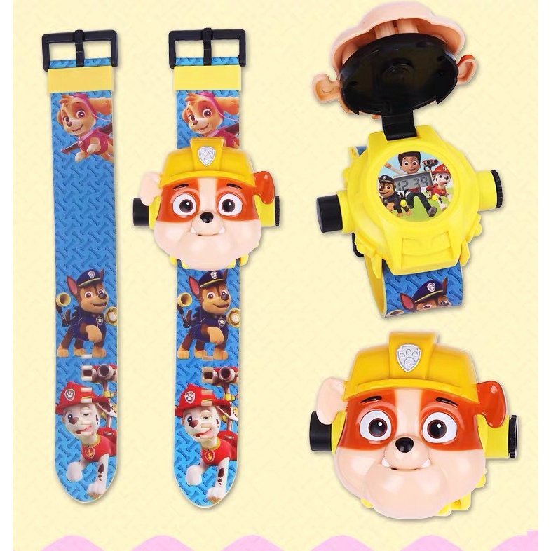 Paw Patrol Digital Children Flippable Projection Watch Kids Sports ...