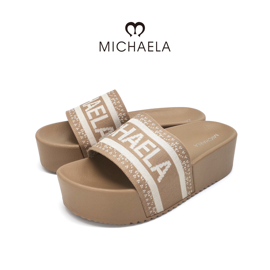MICHAELA Korean Fashion Wedge Sandals Comfy Breathable Knit Light ...