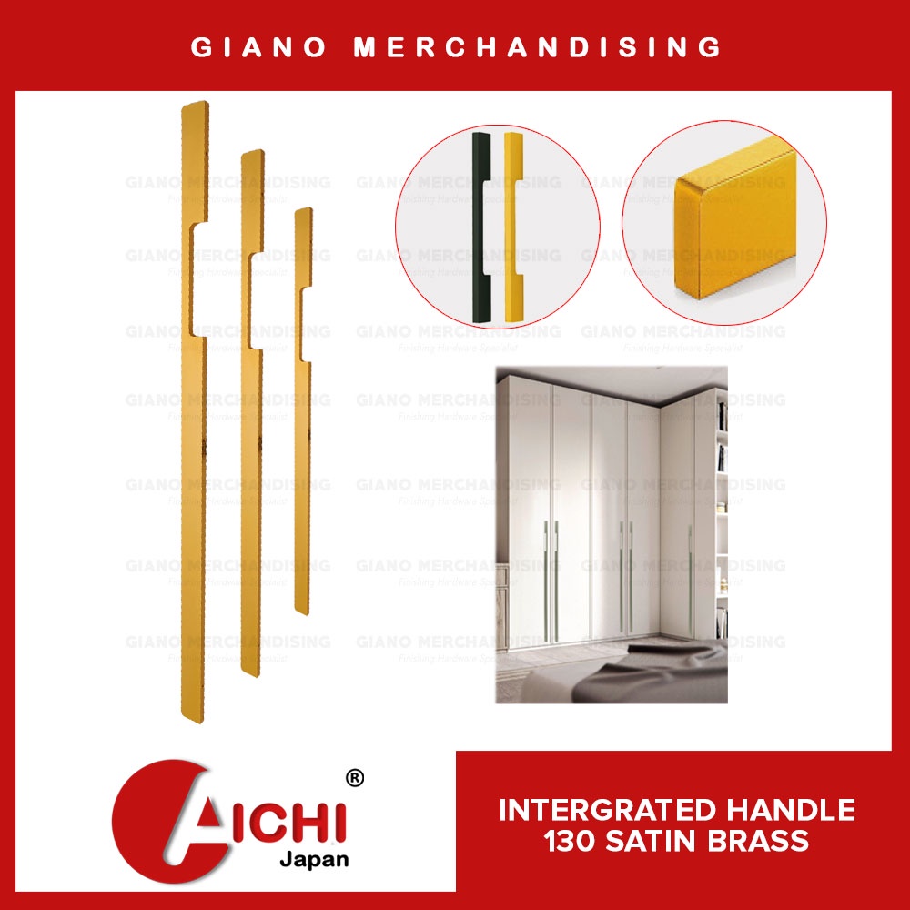 Integrated Cabinet Pulls Handles 130 SB | Shopee Philippines