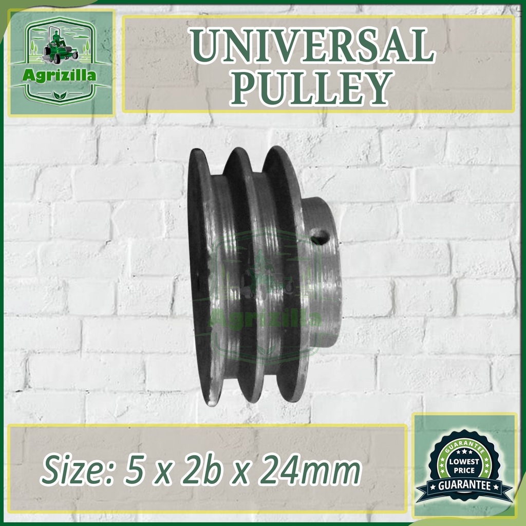 Industrial Pulley 5 x 2B x 24mm For Agricultural Machineries Engine ...