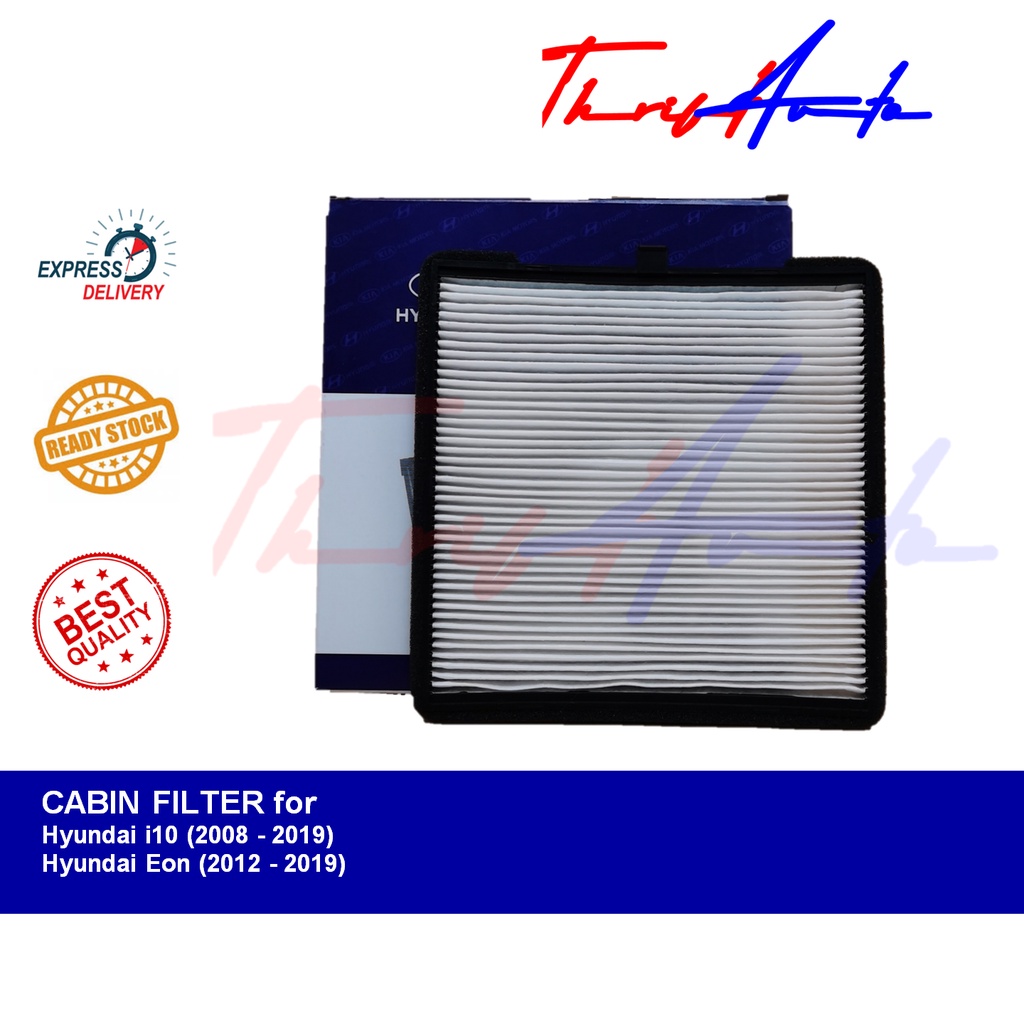AC Cabin Filter for Hyundai EON (2012 - 2019) and Hyundai i10 (2008 ...
