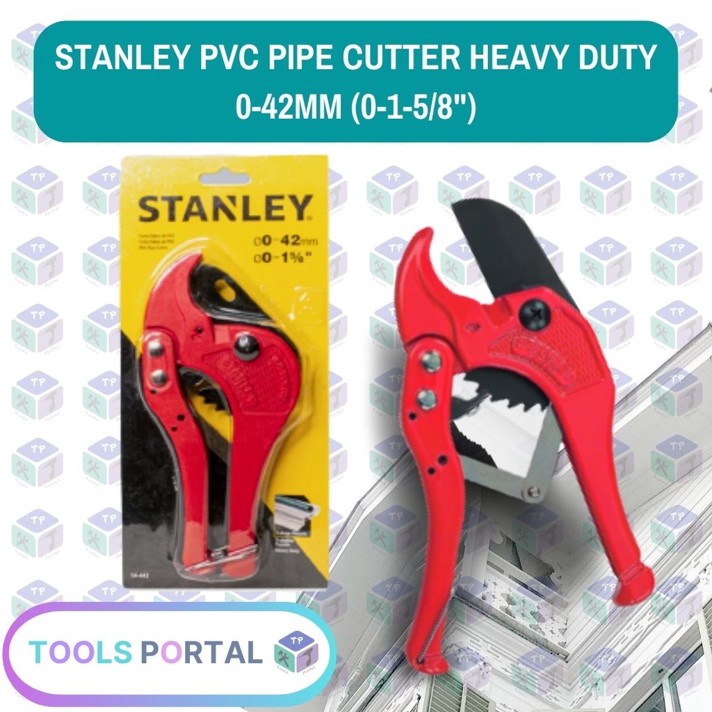 Stanley PVC Pipe Cutter 0-42mm / 0- 1-5/8in. (HD) | Shopee Philippines