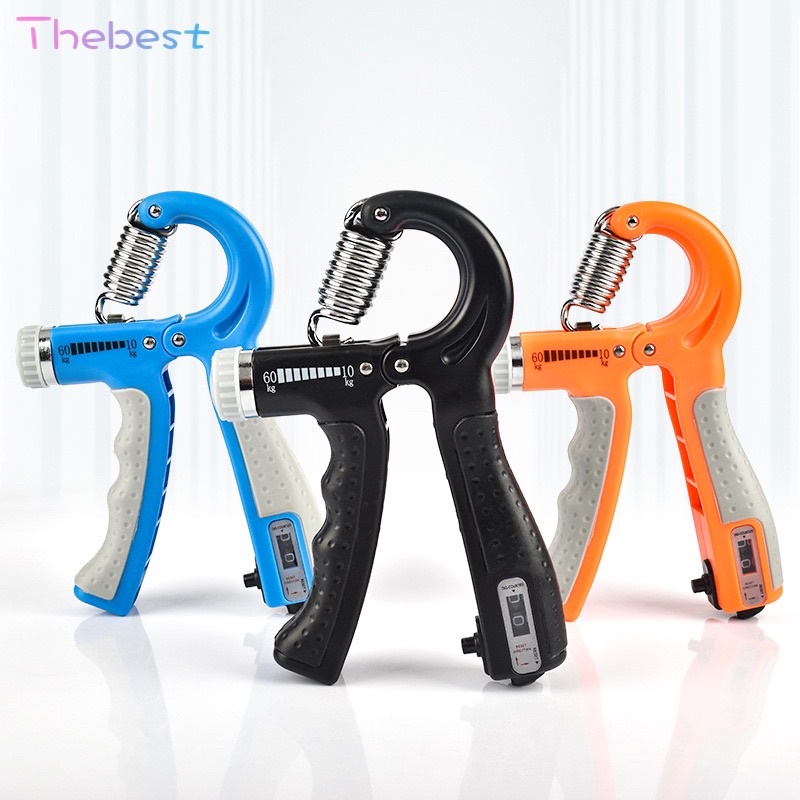 Gripper R-Shape Adjustable Countable hand Grip Strength Exercise ...