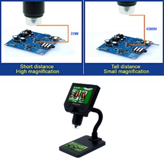 Digital Microscope 600X USB Electronic Video Soldering Microscope ...