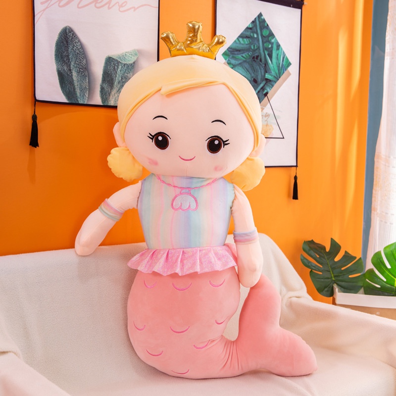 Mermaid stuffed toy toys 75cm | Shopee Philippines