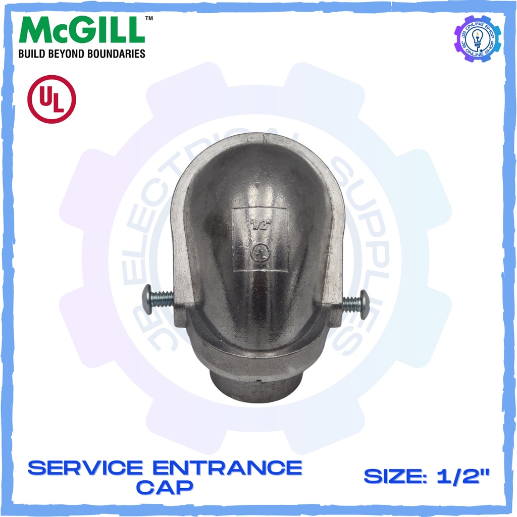 McGILL Service Entrance Cap Threaded Type | Shopee Philippines