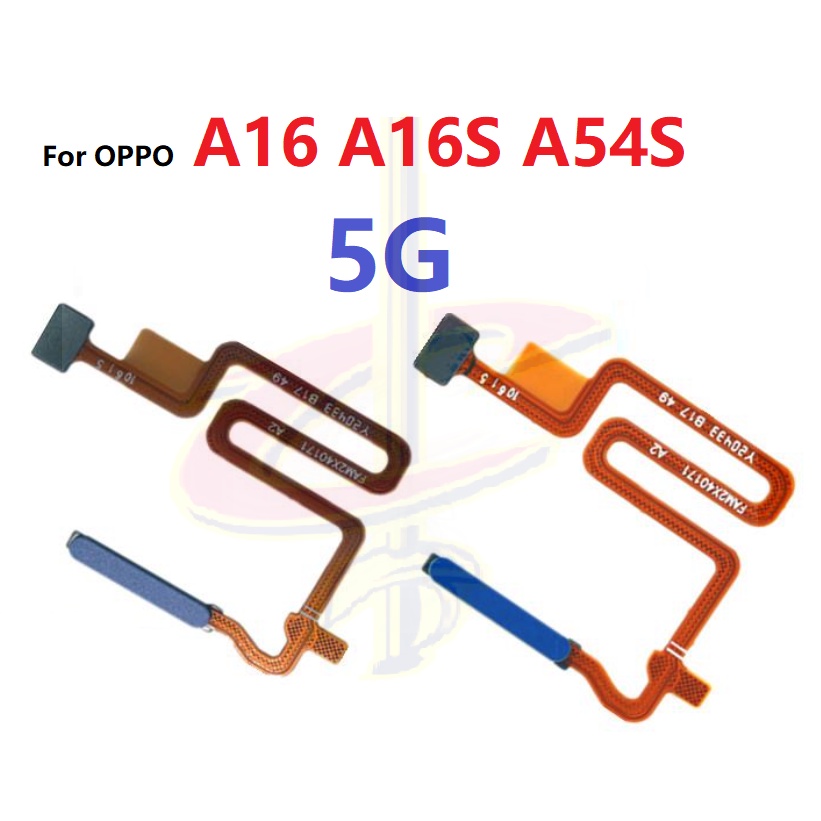 Finger print fingerprint sensor For Oppo A16 16S A54S power button flex ...