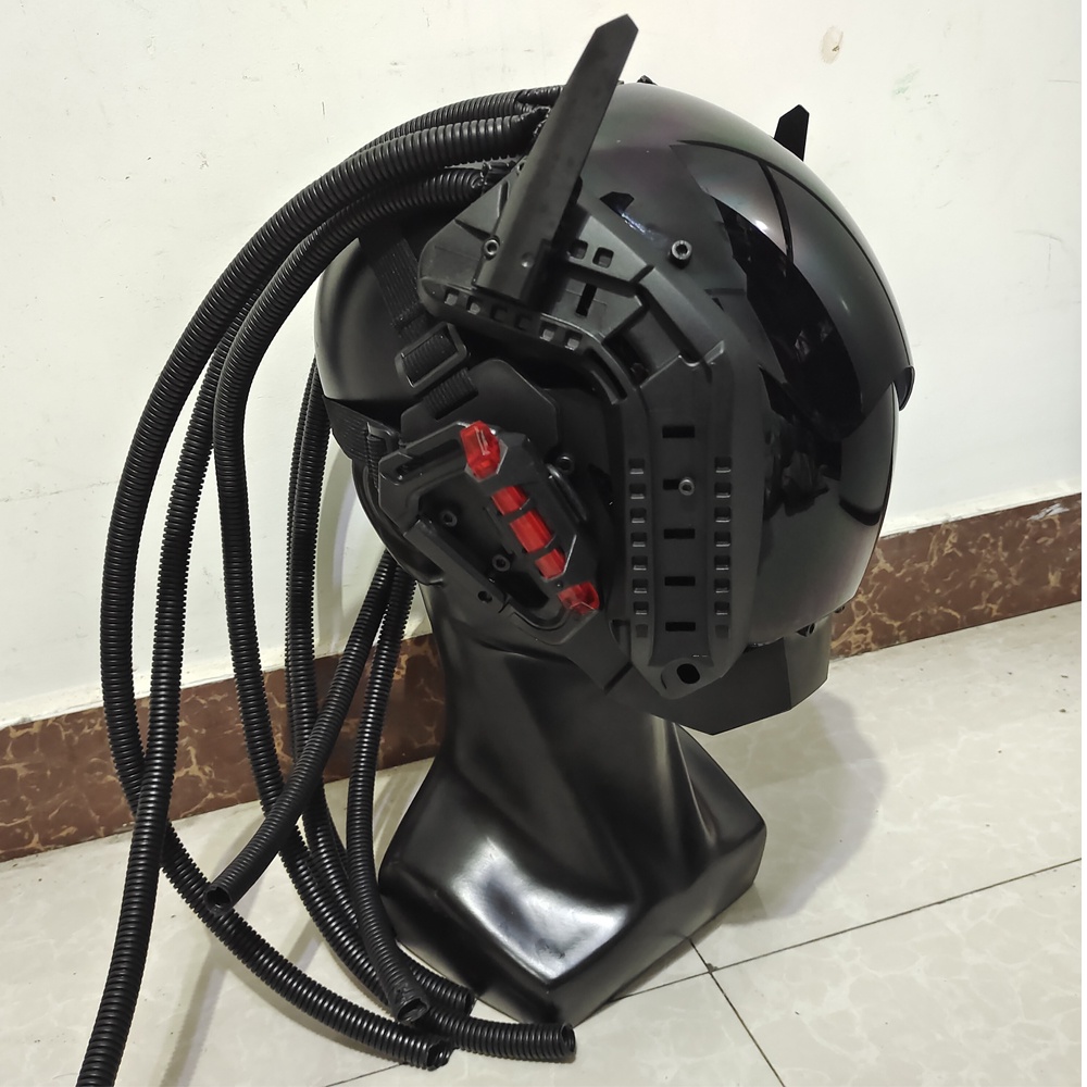 Pipe Dreadlocks Cyberpunk Mask Cosplay Photographic Props Stage ...