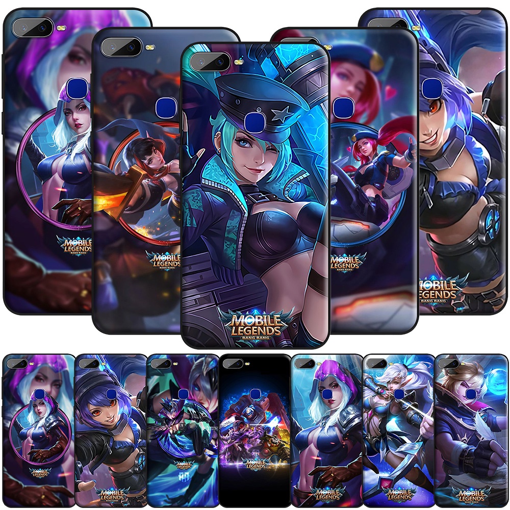 MLBB Mobile Legends Heros DEC_03 Soft Silicone TPU Case for OPPO A5S A7 ...
