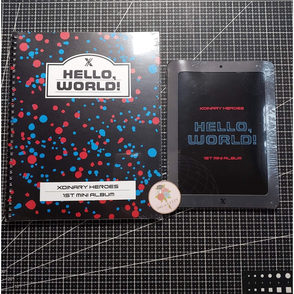 Xdinary Heroes Hello World Sealed Album with poster POB [ONHAND ...