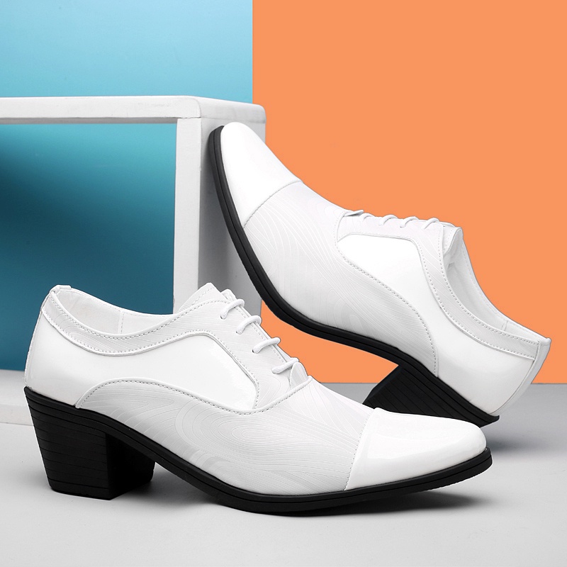 Formal Shoes Conference Men's Office Breathable Lace-Up Leather ...