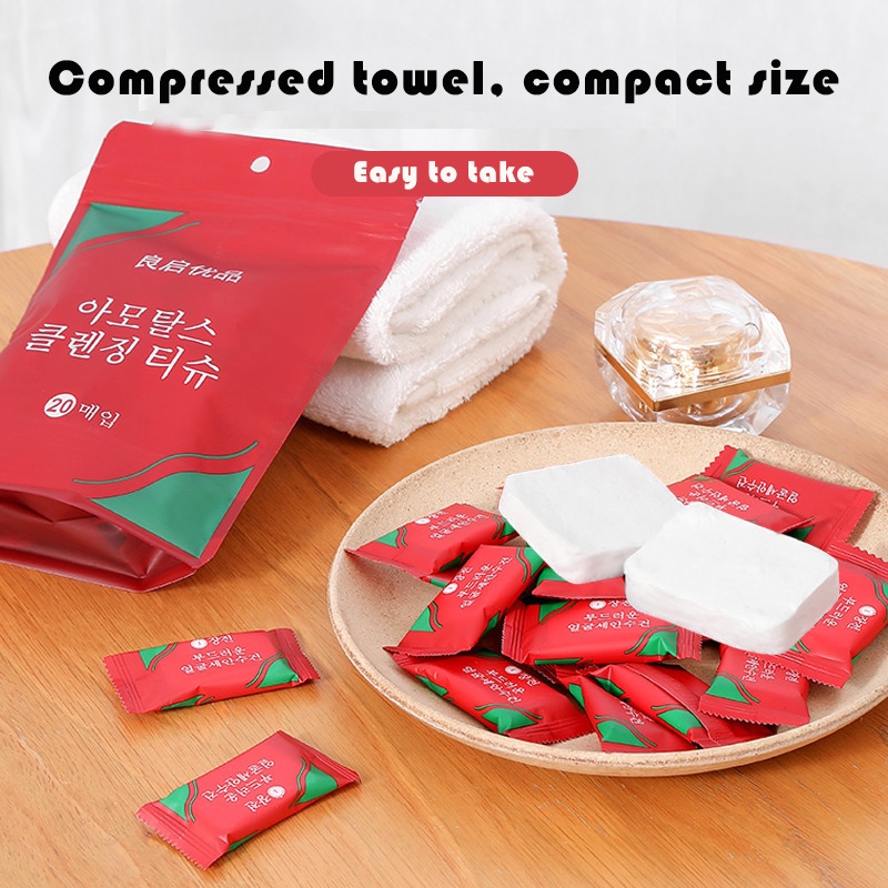 Disposable Thickened Cotton Portable Travel Compressed Bath Towel ...