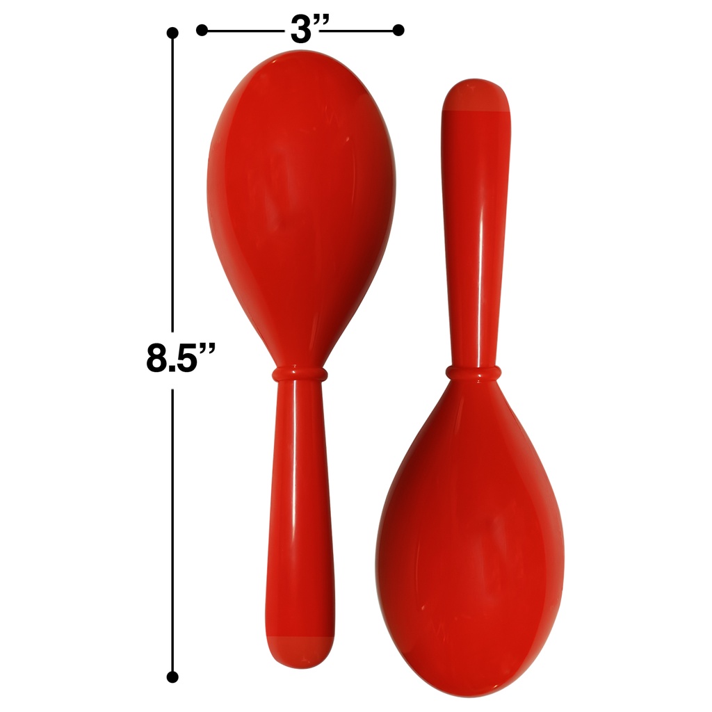 Maracas (Red/Green) 8.5"x3" (COD) | Shopee Philippines