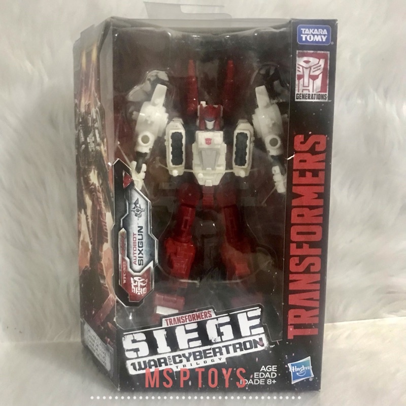 TRANSFORMERS GENERATIONS - WFC Siege Deluxe Class: AUTOBOT SIXGUN ...