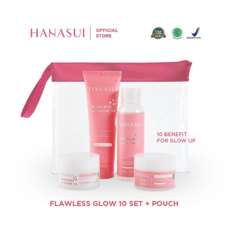 Hanasui Flawless Glow 10 Series | Original Acne Treatment Series ...