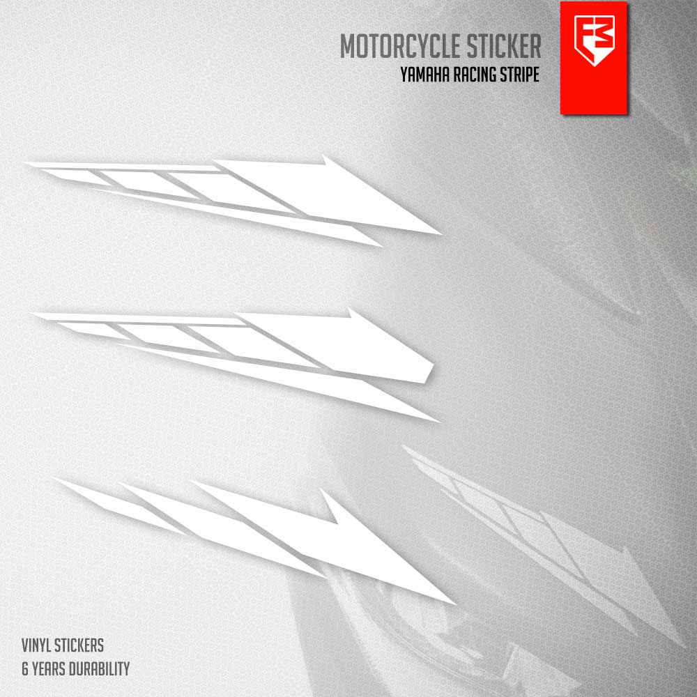 Yamaha Racing Stripe xmax nmax r15 aerox motorbike Sticker | Shopee ...