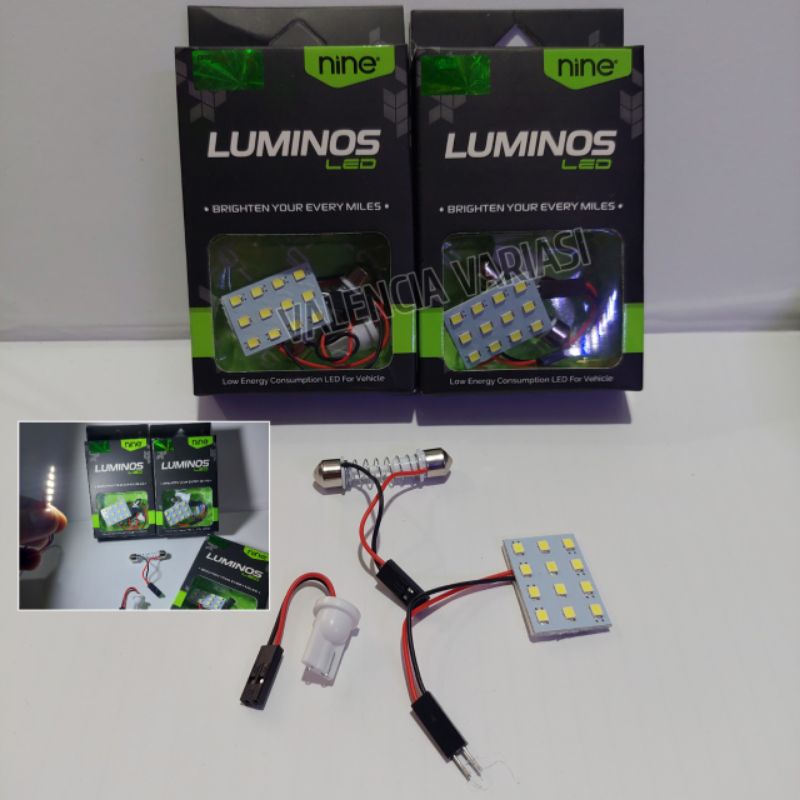 MATA Led CABIN/Car CABIN Light 2835 12 Eyes WHITE LUMINOS Color ...