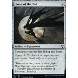 Cloak of the Bat Common Commander Legends: Battle for Baldur's Gate ...