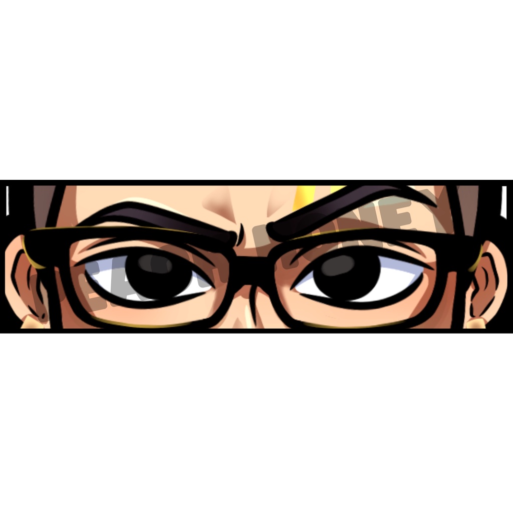 Valorant Eye Slap Stickers Viper Jett Fade Sova Sage Reyna Fade Chamber ...