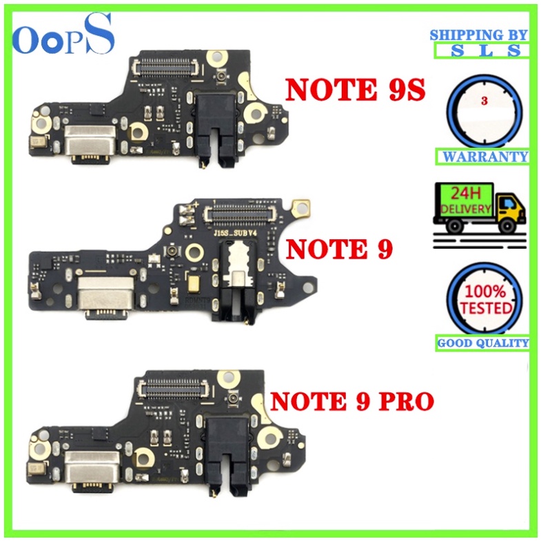 Phone Charging Connector Board Flex For Redmi Note 9 9S Note 9Pro USB ...