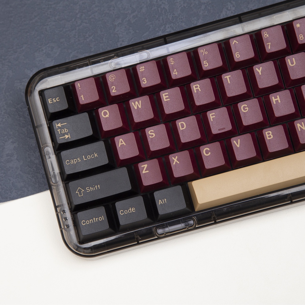 【PH STOCK】Red Samurai keycap Double shot Cherry Profile pbt Fit 61 68 ...