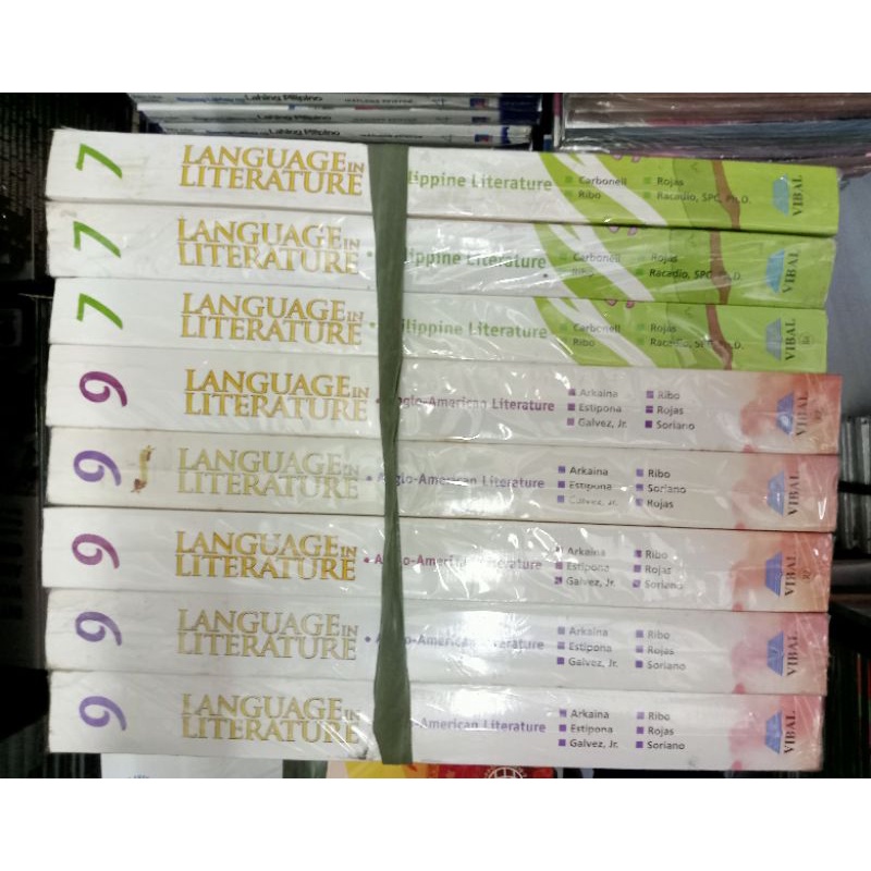 Language in Literature Grade 7, 8, 9 and 10 per book | Shopee Philippines