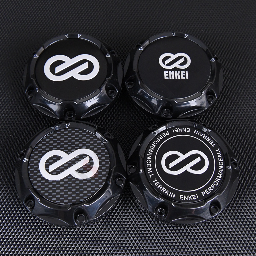 4PCS ENKEI Rim Cap 56MM Clip Diameter Wheel Center Cap ENKEI Logo ...