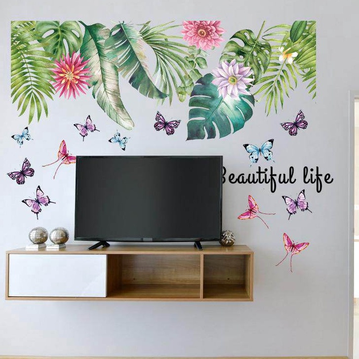 Self-Adhesive A Beautiful Life Wall Stickers Wall Decals Wall Decor for ...