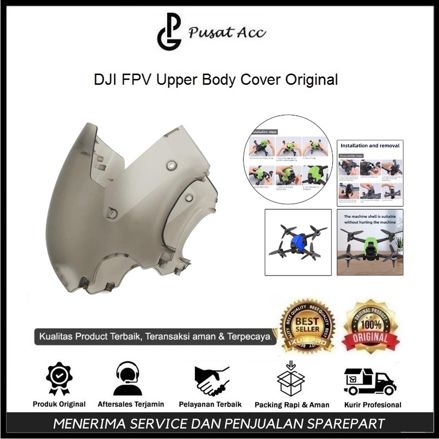 Dji Fpv Housing Top Case for Shell/Dji Fpv Body Upper Shell Original ...