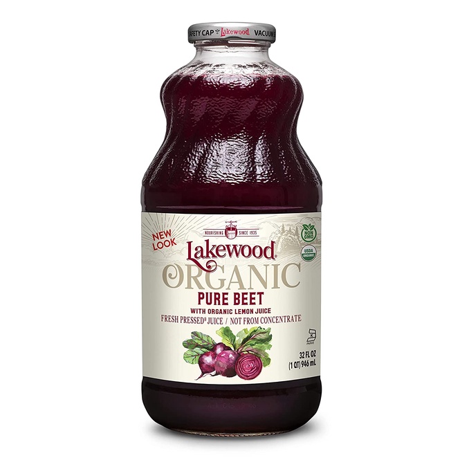 Lakewood Organic Pure Beet Juice with Organic Lemon Juice 946ml ...