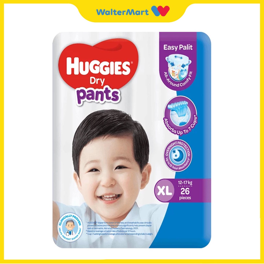 HUGGIES Eco Baby Diaper Dry Pants XLarge 26S | Shopee Philippines