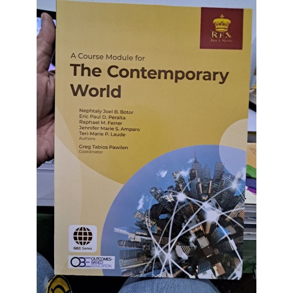 A Course Module for The Contemporary World by Botor 2020 Edition Rex ...