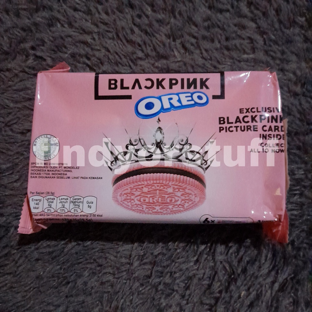 [NEW] Oreo x Blackpink Limited Edition (Include Photocard) | Shopee ...