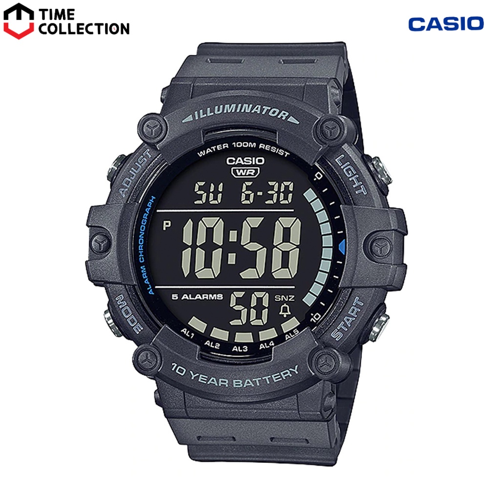 Casio AE-1500WH-8B Digital Rubber Strap Watch For Men | Shopee Philippines