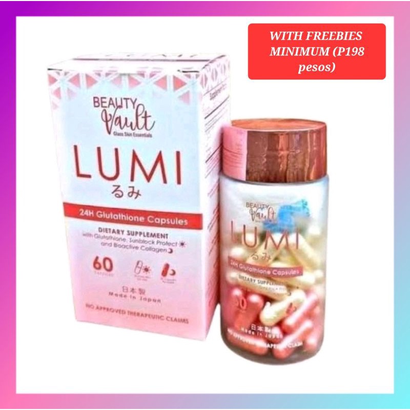 LUMI BEAUTY VAULT Caps, WHITENING(100% orig) | Shopee Philippines