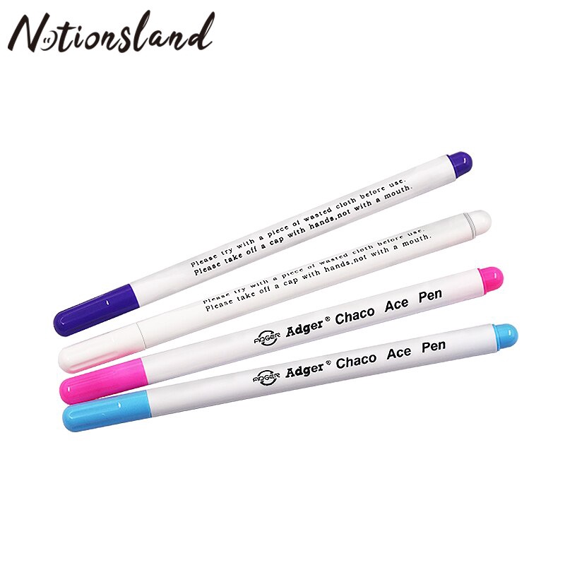 1Pcs Disappearing Erasable Ink Fabric Marker Pen Cross Stitch Water ...