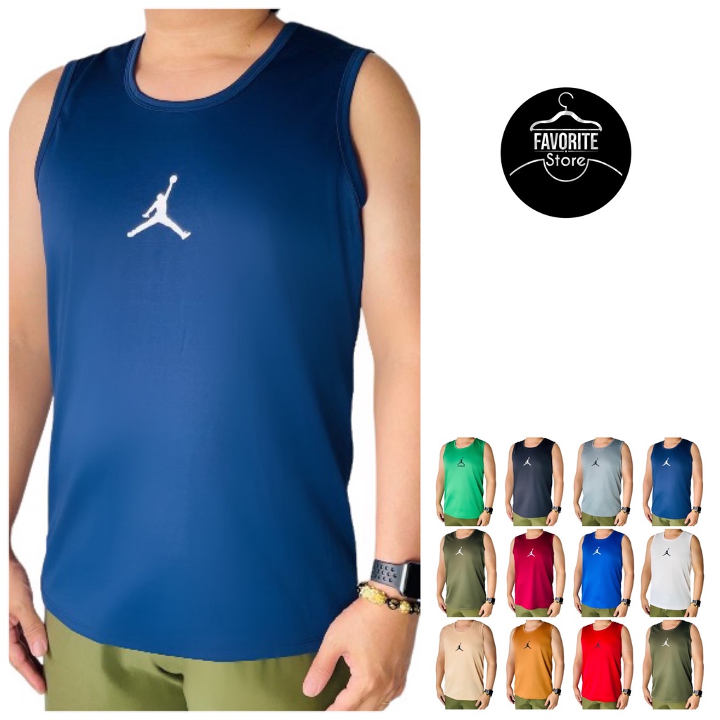 Mens Sando Beach Casual Pambahay Plain Color Quick DriFit Fabric ...