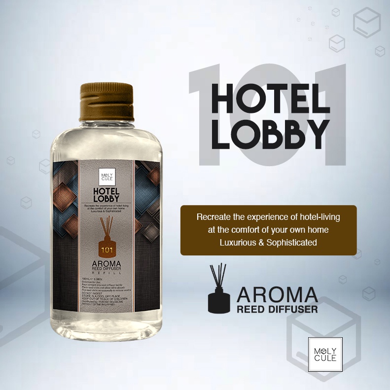 MOLYCULE Hotel Lobby Reed Refill Aroma Diffuser Oil Room Fragrance ...