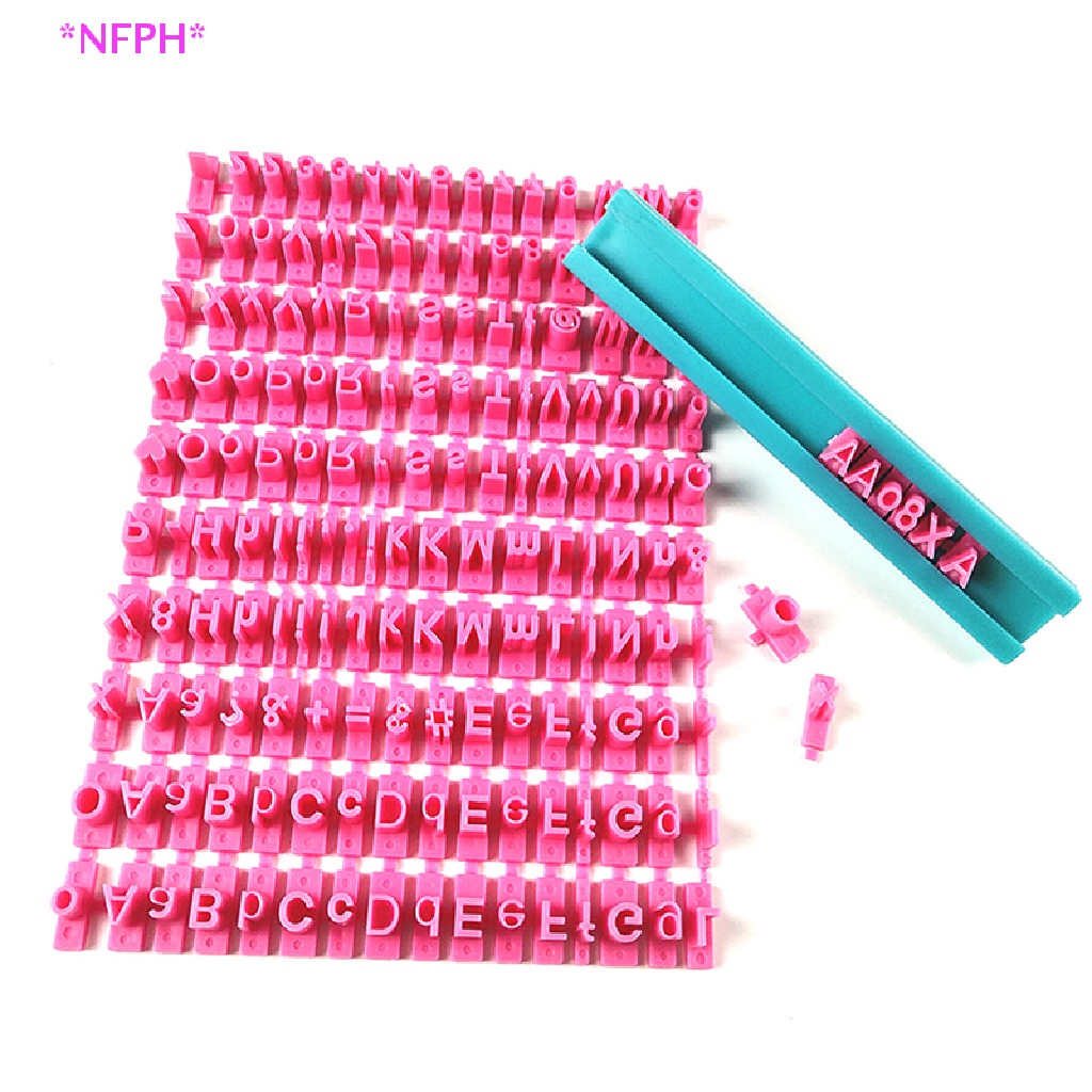 CKFR 1 Set Letter Number Cookie Molds Alphabet Press Stamp DIY Cake ...