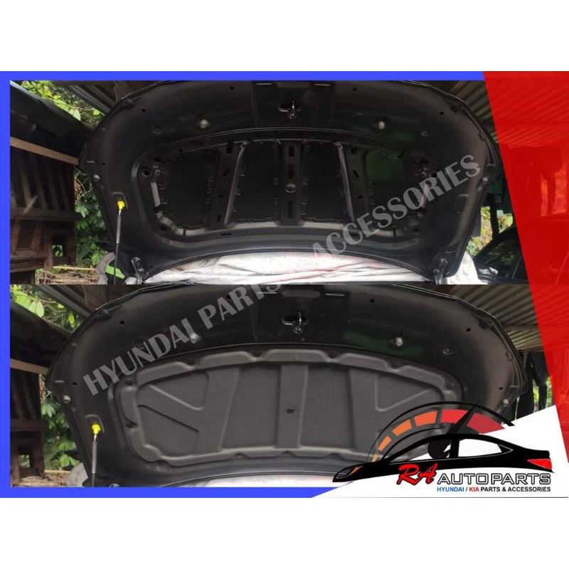 HYUNDAI ELANTRA AD 2016 TO 2019 GENUINE HOOD INSULATOR | Shopee Philippines