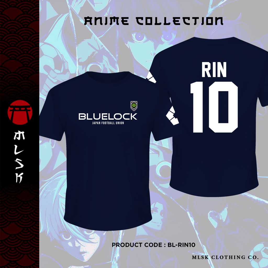 ITOSHI RIN BLUE LOCK UNIFORM ANIME SHIRT | YOICHI ISAGI BLUE LOCK ...