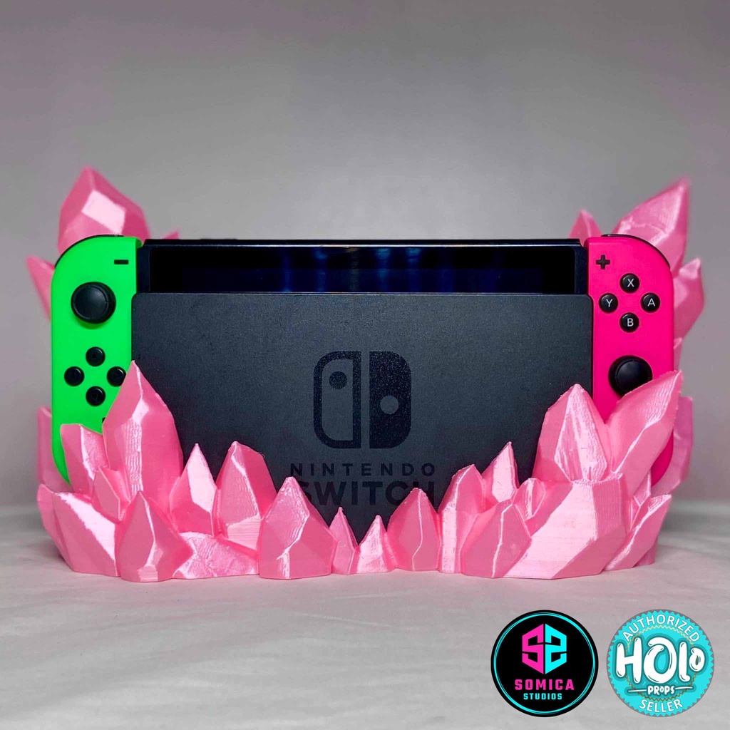 Nintendo Switch Crystal Dock Decor / Stand / Holder - V1, V2 & OLED ...