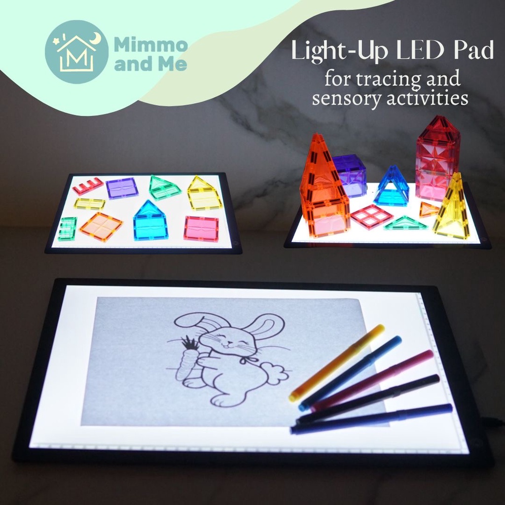 A3 LED Light Up Pad for Tracing / Drawing/ Sensory STEAM Activities ...