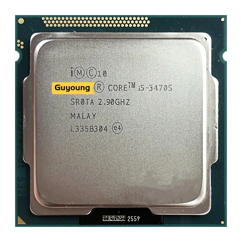 Core i5-3470S i5 3470S 2.9 GHz Used Quad-Core Quad-Thread CPU Processor ...