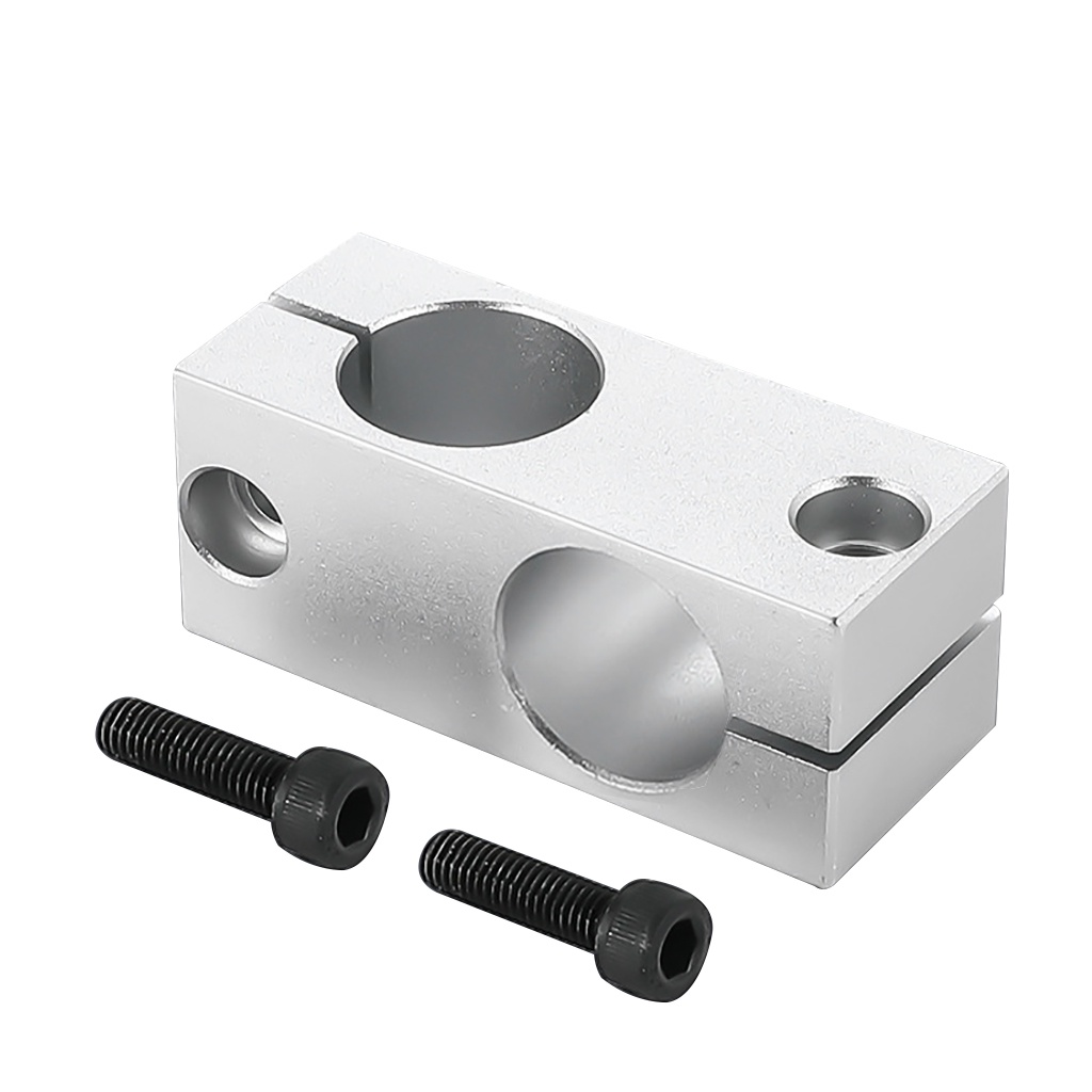 XT-XINTE CNC Aluminum Alloy Tube Cross Clamp Double Orifice Fitting ...