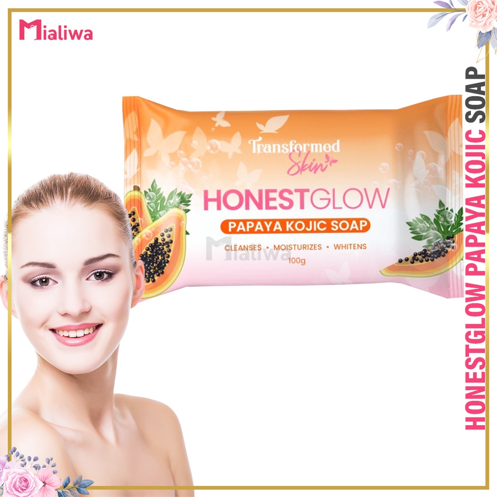 Honest Glow Transformed Skin Papaya Kojic Soap Pampaputi Scar Remover